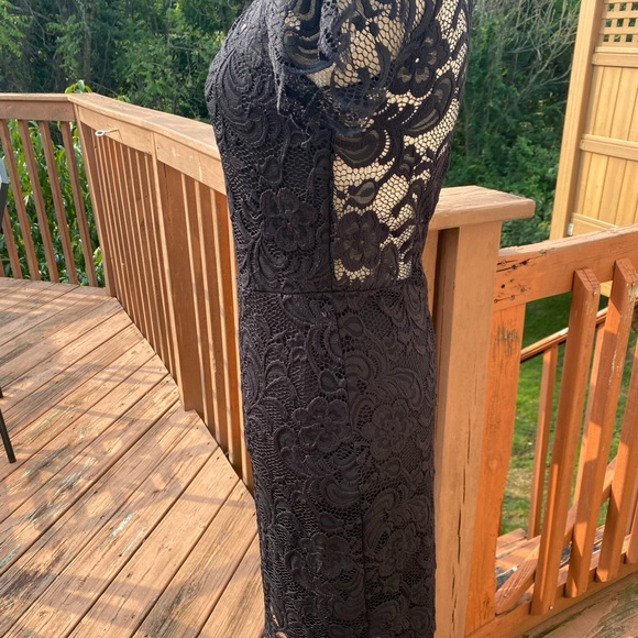 Ambiance | Dresses | Sexy Little Black Lace Dress By Ambiance Stretch ...
